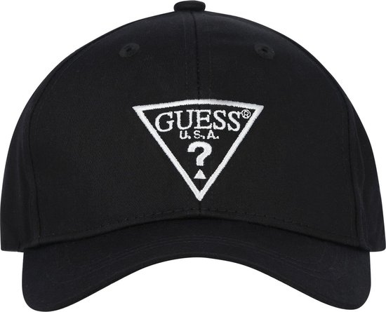Guess Boys Black Logo Cap | bol