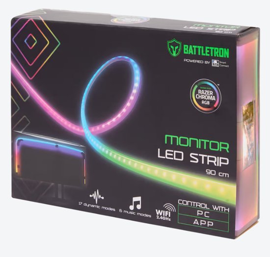 Battletron Monitor LED Strip Verlichting | bol