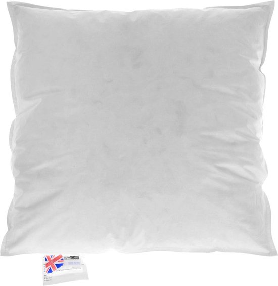 Homescapes kussenvulling, ganzenveren en dons, 70 x 70 cm | bol