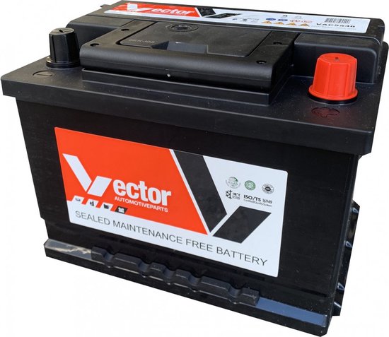 Vector auto Accu 55AH 12v | bol