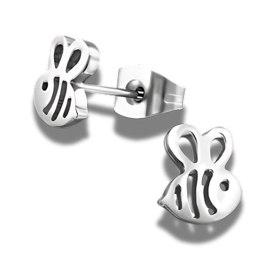 oorbellen - oorstekers - edelstaal - Bij - dier - honingbij ...