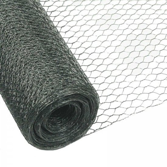 Kippengaas 25mm 0,60mm 50cm x 25m Verzinkt | bol