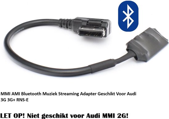 Geschikt Voor Audi A4 A5 Q5 A6 A8 Q7 Met AMI MMI 3G 3G+ Bluetooth Audio ...