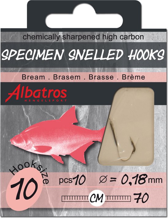 Albatros Brassem Hakenboekje - 70 cm - Haakmaat 14 | bol