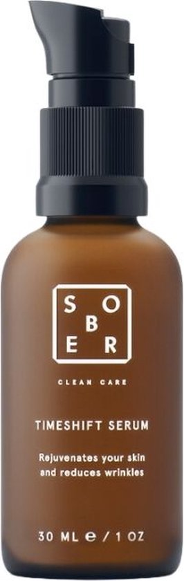 SOBER Timeshift Serum | Natuurlijke Anti-Aging Booster | Vegan Serum ...