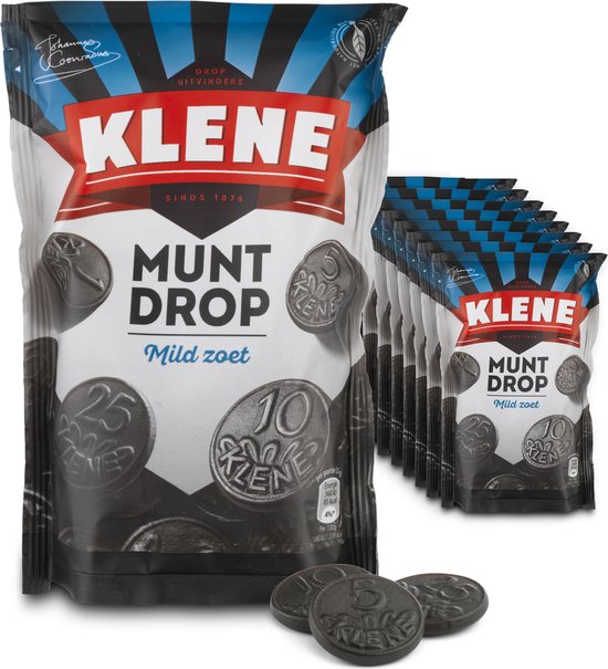 Klene Muntdrop - Drop - Mild Zoet - 8x210g | bol