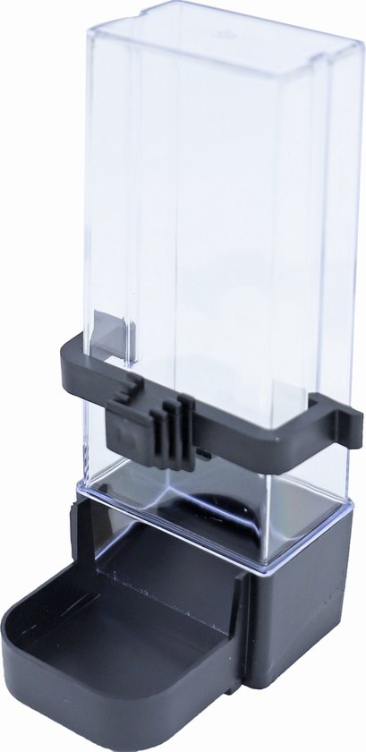 Interzoo Voersilo Plastic Agapornide Zwart | bol