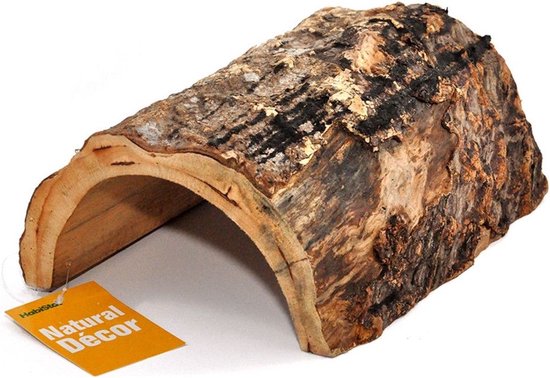 HabiStat Jungle Schuilplaats - Halve Boomstam Schuilplaats OPRUIMING | bol