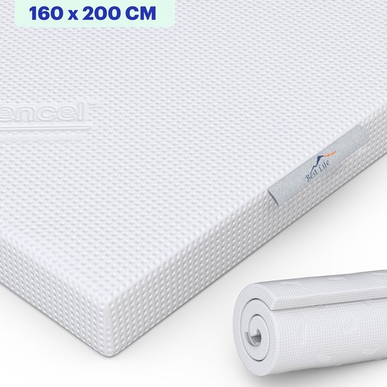 Best Life Topper Matras 160 x 200 cm - Matrastopper - Topdekmatras 8 CM ...