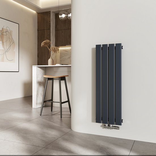 EMKE Radiator - Plat Design - Mat Antraciet - 90x30 cm - 403 W ...