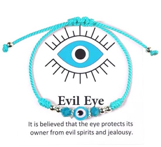 Geluksarmband - geluksbrenger - boze oog - evil eye - kabbalah - nazar ...