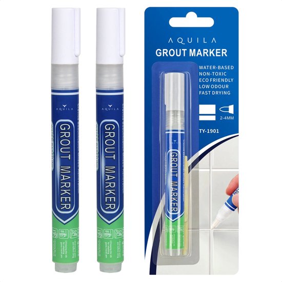 Aquila Voegenstift Wit voor Badkamer - Voegenverf & Voegenmarker ...