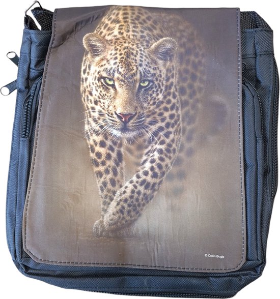 Savage Leopard Messenger Bag Small | bol