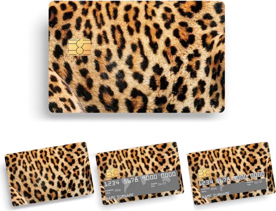 Pinpas Stickers Panter - Credit card stickers - 4 stuks - Pimp je ...