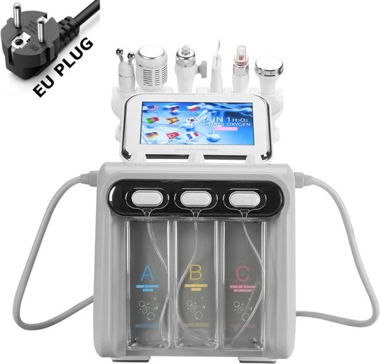 Hydra Facial Machine - 6 In 1 - H2O2 Water Oxygen Jet Peel - Skin ...