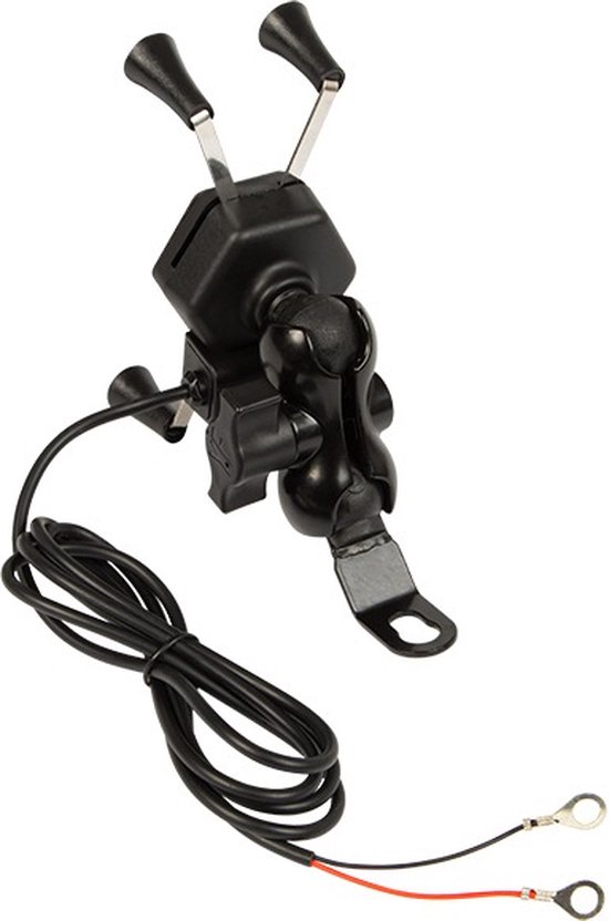 Motor telefoonhouder - Met USB poort - Universeel | bol