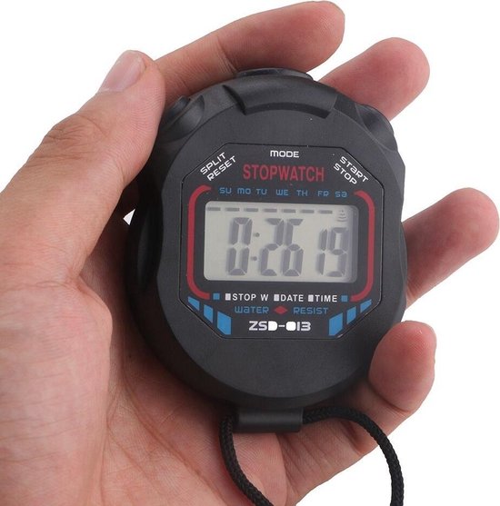 Livé ® Digitale Stopwatch Sport Waterdicht - Timer met Alarm Functie en Kompas | bol
