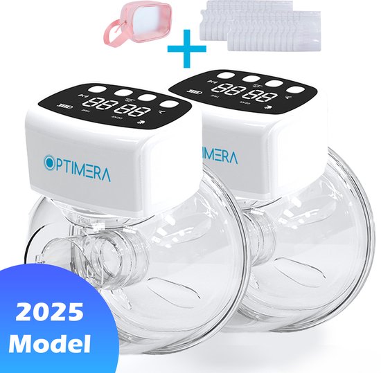 OPTIMERA® - Elektrische Borstkolf - Handsfree Borstkolf - Dubbele ...