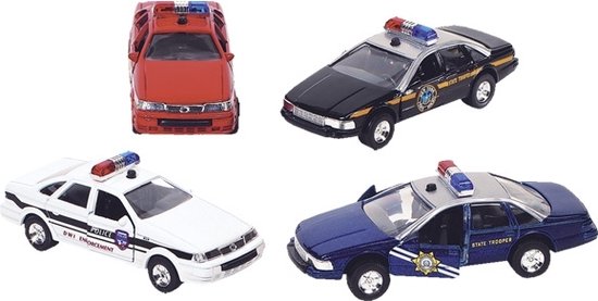 Goki Sonic State Rescue,police car with sounds + lights,die-cast | bol