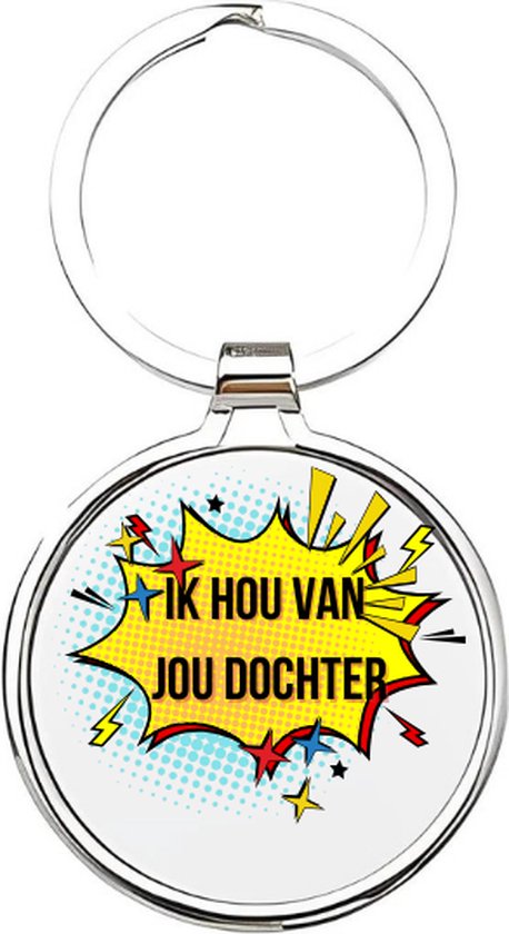 Akyol - Ik hou van jou dochter Sleutelhanger - dochter - De leukste dochter - Dochter... | bol
