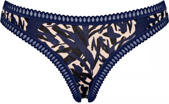 sloggi GO Crush String 3 pak Dames Onderbroek - Blauw ...