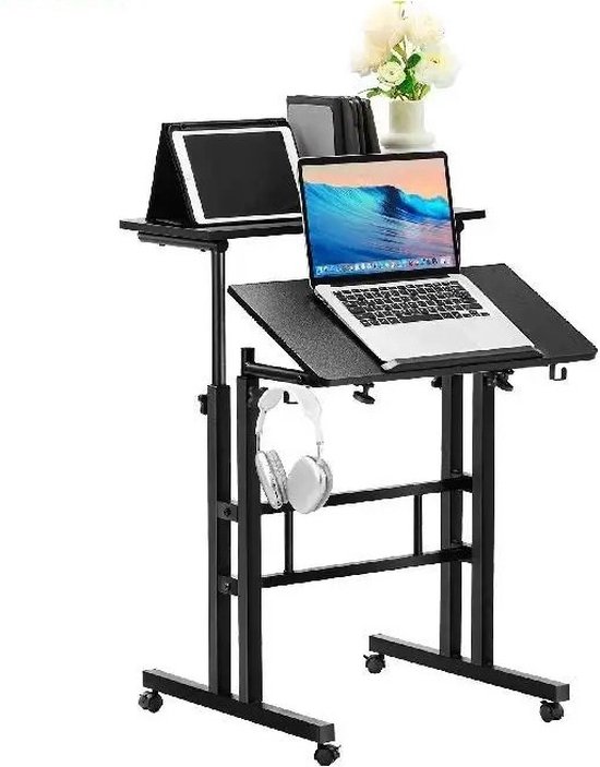 Laptoptafel - Sta Bureau - Laptop Tafel - Bureau - Sanding Desk ...