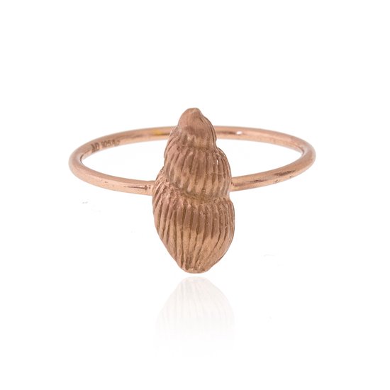 Cavill Berlin - Ring - 925 Zilver Sterling - Rood Goud Verguld - 23x20 ...