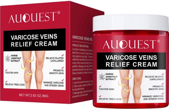 Anti Spat Aderen Crème - Spataderen Verwijderen - Anti Ontsierende ...