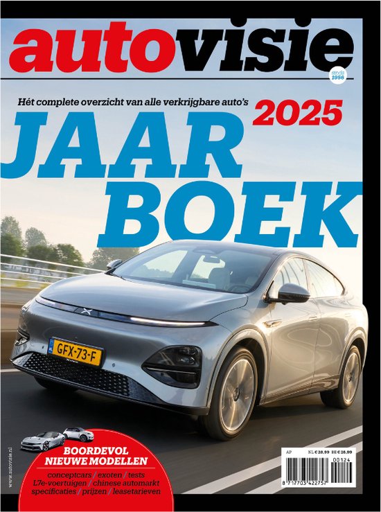 Autovisie Jaarboek 2025 Soft cover | bol