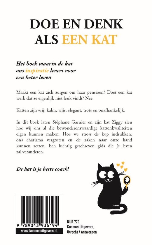 Doe en denk als een kat, Stephane Garnier | 9789043936194 | Boeken | bol