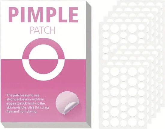72 pimple patches - Acne healing stickers - Acne sticker - Pimple patch ...