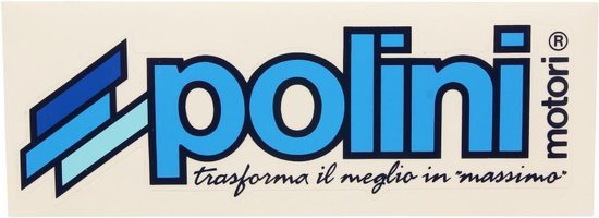 Sticker Polini voor Mobylette MBK 50 Magnum Racing Gloednieuw | bol