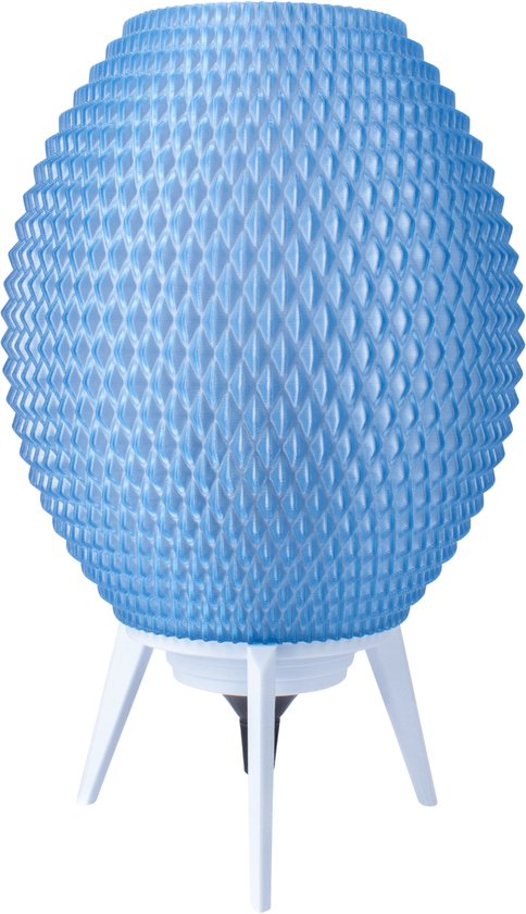 Slimprint Tafellamp STELLAR Blauw, D18 x H29,5 cm, Moderne Vrijstaande ...