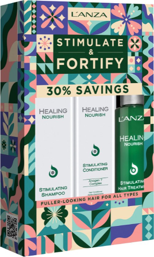 Lanza Healing Nourish Shampoo & Stimulating Treatment + gratis ...