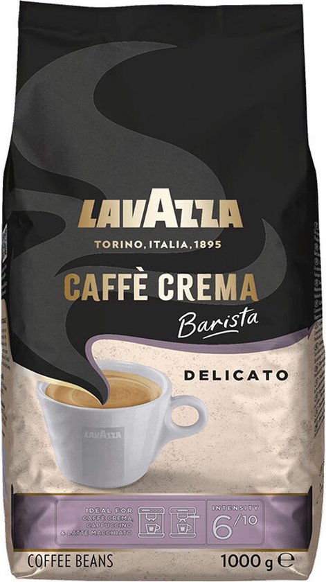 Lavazza Caffè Crema Barista Delicato - koffiebonen - 1 kilo | bol