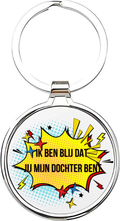 Akyol - ik ben blij dat jij mijn dochter bent Sleutelhanger - Dochter - de liefste... | bol