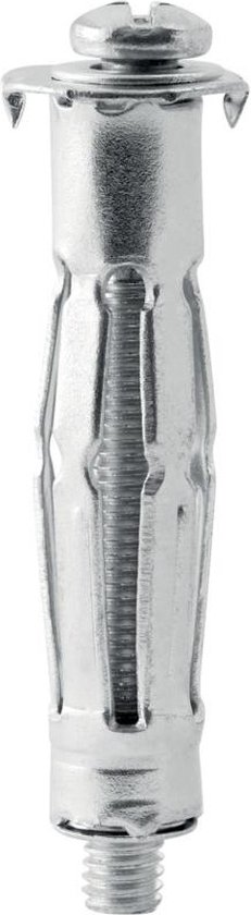 Rapid Hollewandplug voor Plaatdikte 6-21mm – 50 kg (40 st.) | bol