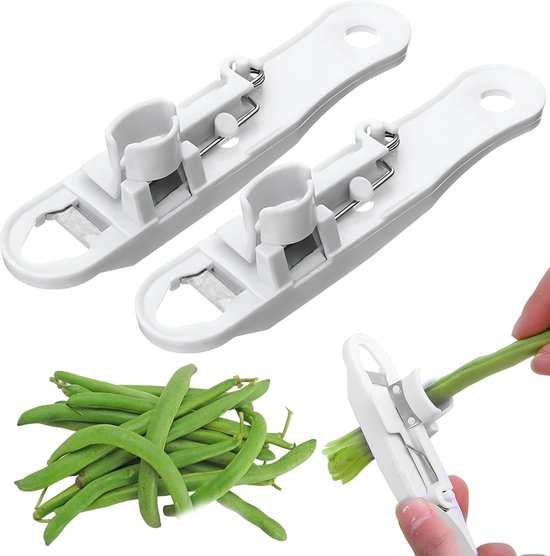 Snijbonenmolen - 2 Stuks - Bonensnijder - Snijmachine - Snijbonen ...