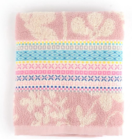 Flora Castle Rosie Keukendoek (6 Stuks) - 53x60 cm - Pink | bol