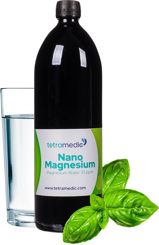 Nano Magnesium | Colloïdaal magnesium - 1000 ml - 35 ppm | bol