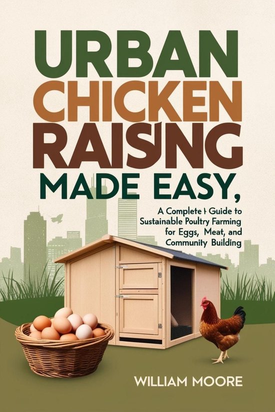 Urban Chicken Raising Made Easy (ebook), William Moore | 9798230870708 | Boeken | bol