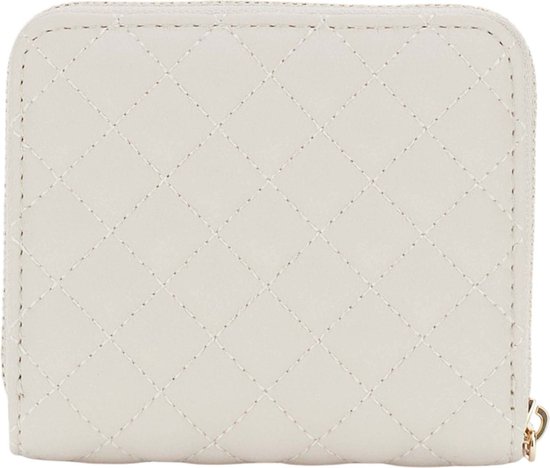 GUESS Portemonnee Eco Rianee SLG Zip Around Wallet Stone Lichtgrijs | bol