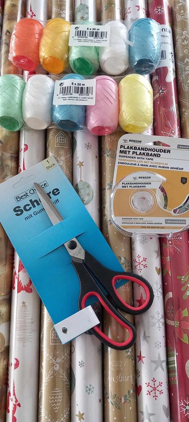 5 verschillende rollen paascadeaupapier : 2meter * 70 cm + 5 rollen ...