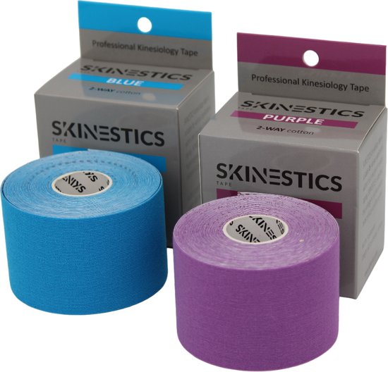Skinestics Kinesiologie tape – Sport tape – Fysio tape – Kleur Paars ...