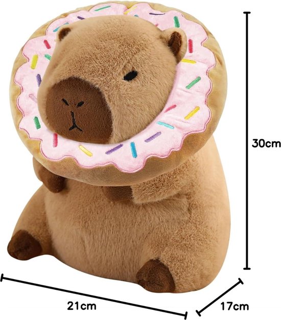 Equivera Capybara Knuffel - Capibara Knuffel - Capibara Pluche ...