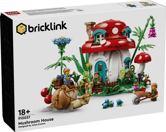LEGO Bricklink Mushroom House 910037 | bol