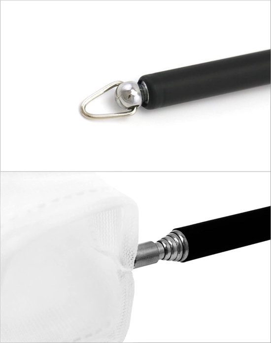 2-Delige Telescopische Visnetten – Uitschuifbaar Aquariumnet Met Lange ...