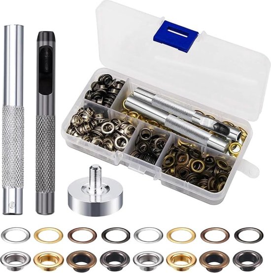 Equivera zeilringen met gereedschap - zeilringen - zeilogen ...