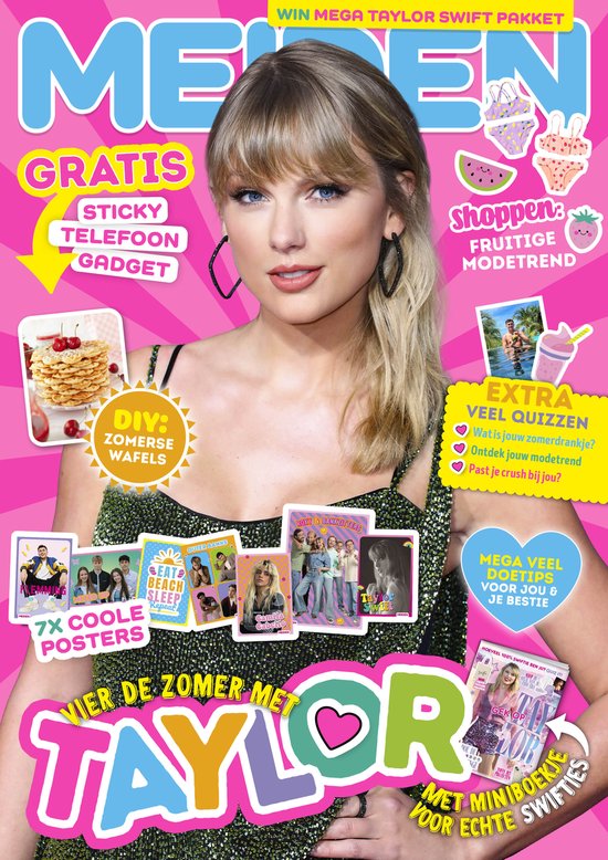MEIDEN magazine Nr. 7-2024 - Tijdschrift met Taylor Swift ...
