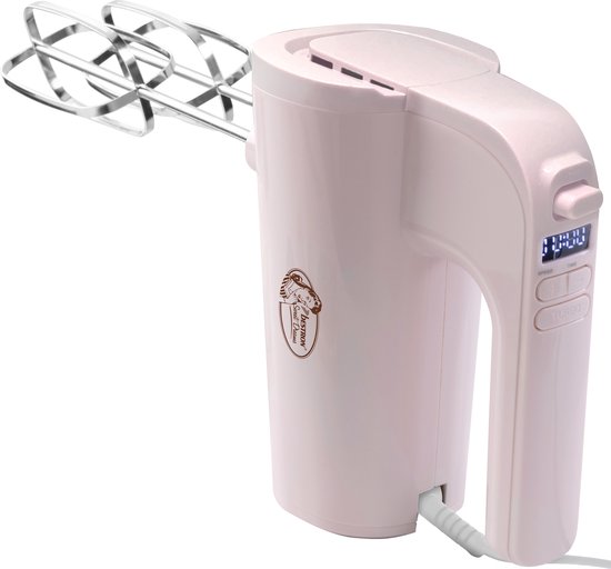 Bestron Power Handmixer, krachtige handmixer met 6 snelheden, turbo ...